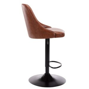 Monza barkruk cognac | Barkrukoutlet.nl