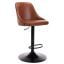 Monza barkruk cognac | Barkrukoutlet.nl