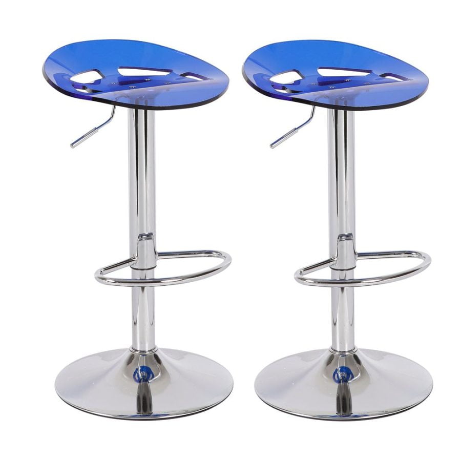 Set van 2 barkrukken Belfort blauw | Barkrukoutlet.nl
