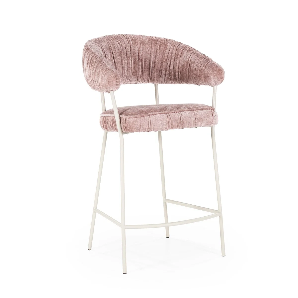 Lizzy barkruk roze 67cm | Barkrukoutlet.nl